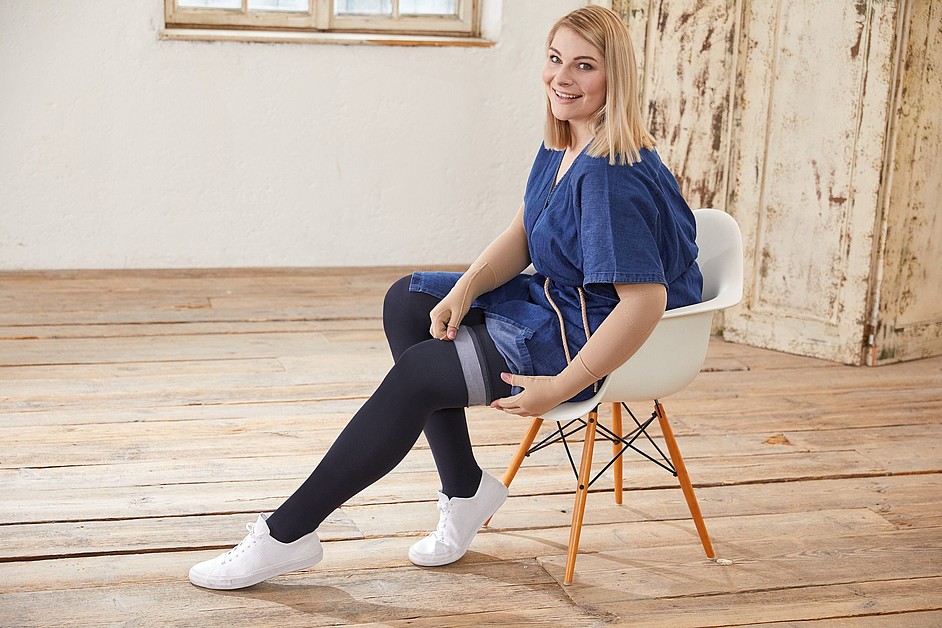 Top bands for mediven compression stockings