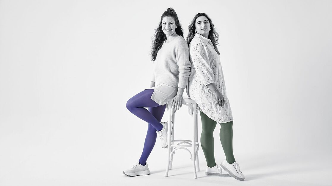 Trend colours for compression stockings Vein therapy | medi